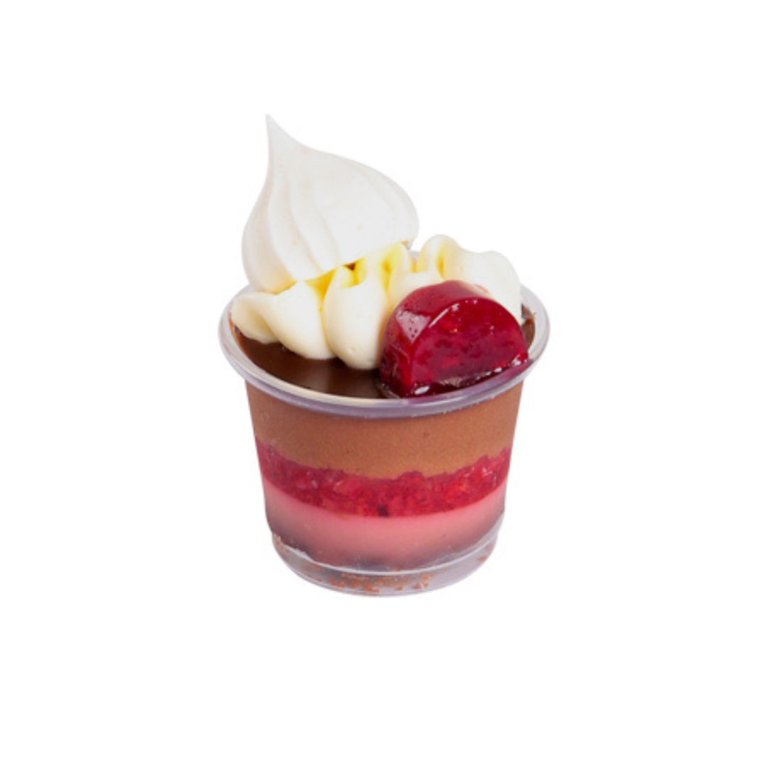 Chocolate & Raspberry Verrine (18pcs) – H&CO